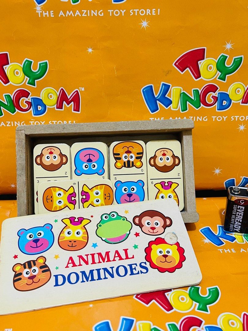 ToysRus Canada WOOD TOY ANIMAL DOMINOES, Hobbies & Toys, Toys & Games ...