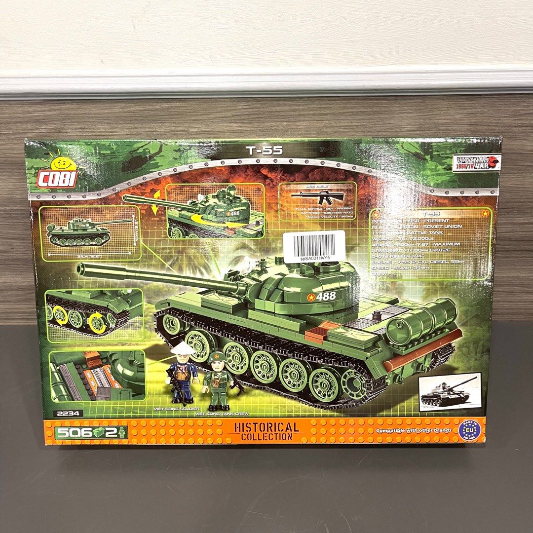 TP-COBI T-55 Vietnam War, Hobbies & Toys, Toys & Games on Carousell