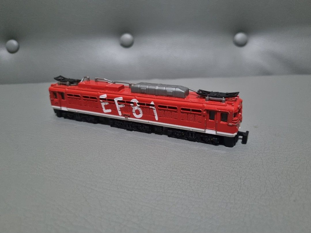 TRANE N Gauge Die Cast Scale Model EF81 Electric Locomotive Japan 1/120, Hobbies & Toys, Toys ...