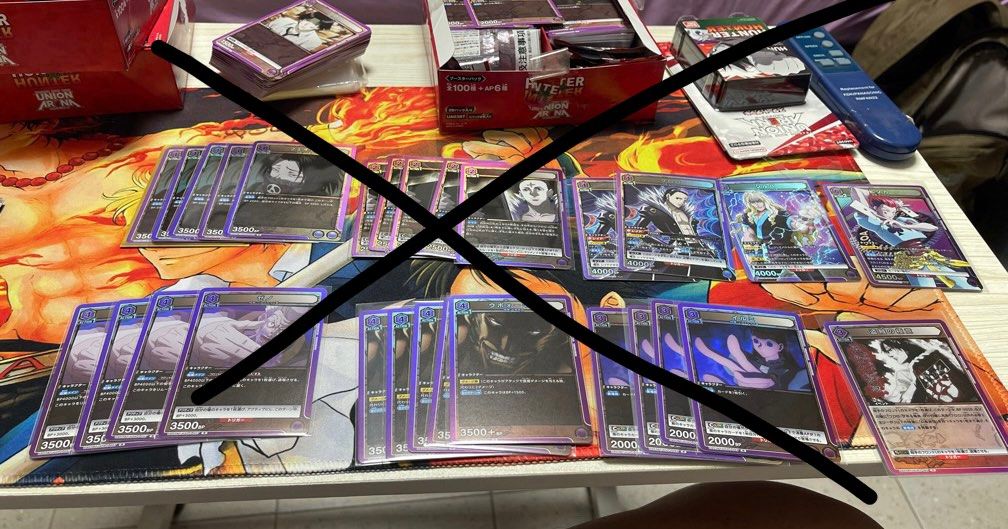 Union Arena Card Game TCG Hunter X Hunter Common / Uncommon /Rare / SR ...