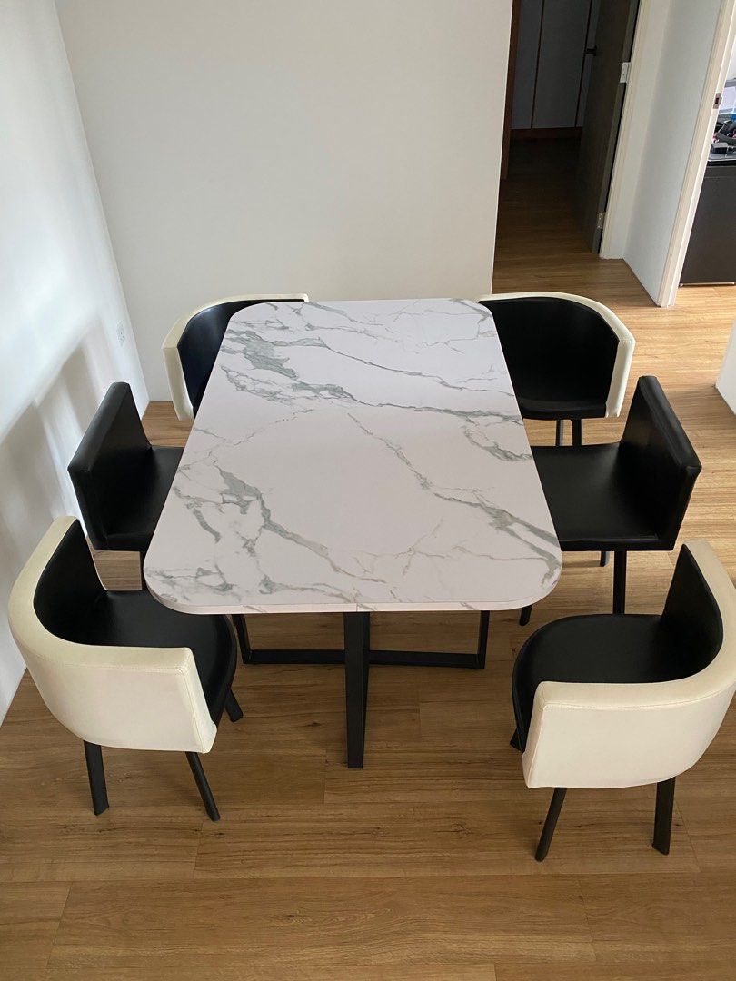 Used dining table, Furniture & Home Living, Furniture, Tables & Sets on ...