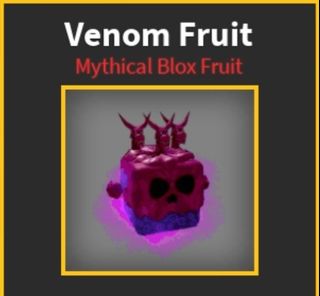 Venom Fruit | Blox fruit, Video Gaming, Video Games, Others on Carousell