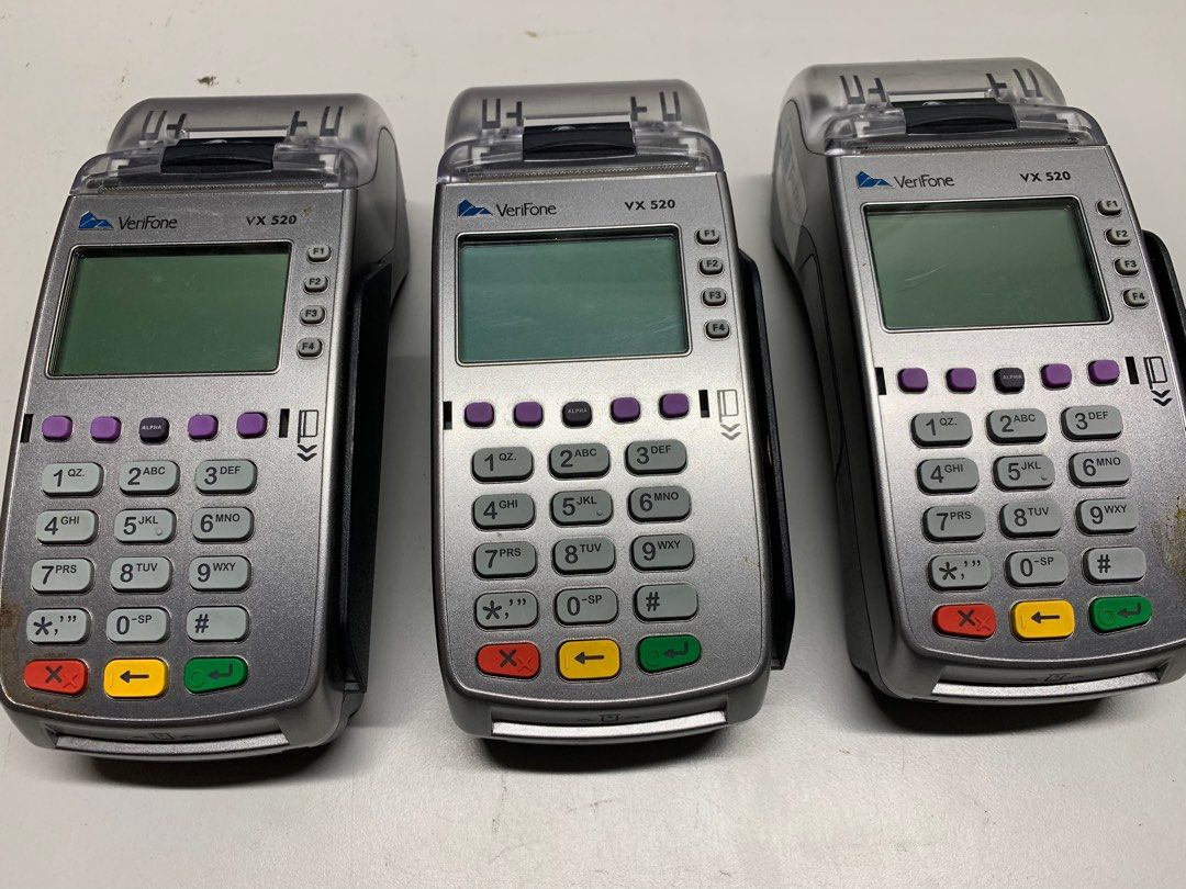 Verifone VX-520 Credit Card Scanner Reader, Computers & Tech, Office ...