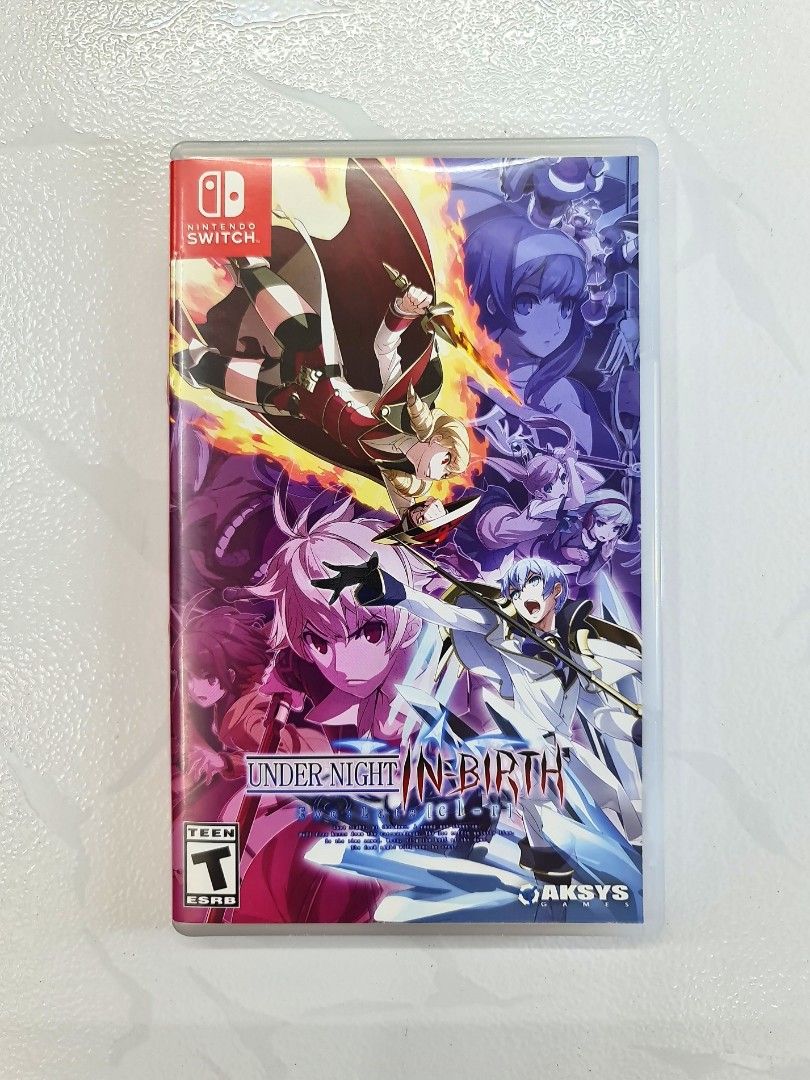 Video Game for Nintendo Switch : Under Night In-Birth Exe: Late [Cl-R ...