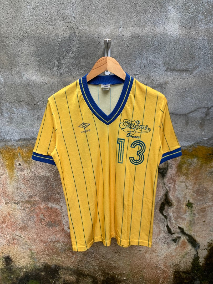 Vintage 1990s Umbro V-Neck Jersey on Carousell