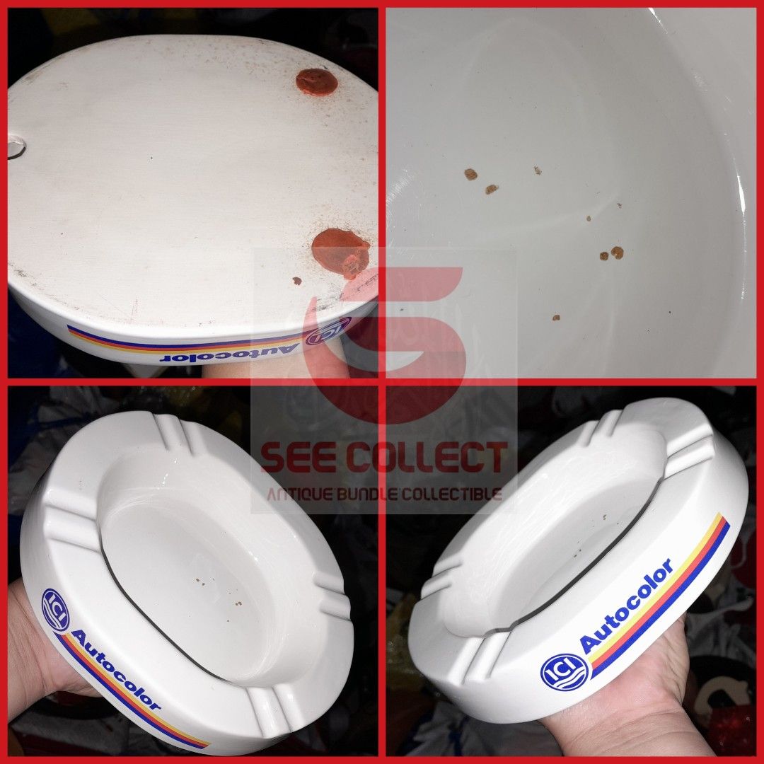 Vintage Ashtray ICI Autocolor, Hobbies & Toys, Collectibles ...