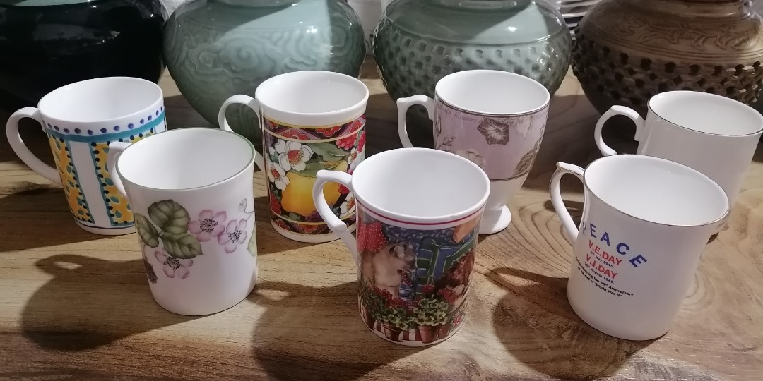 Vintage mugs, Furniture & Home Living, Kitchenware & Tableware, Coffee ...