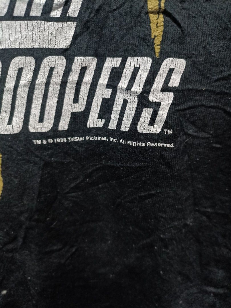 vintage starship troopers movie, Men's Fashion, Tops & Sets, Tshirts & Polo Shirts on Carousell