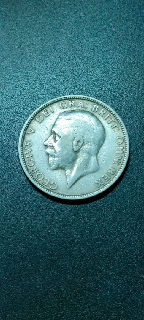 Vintage UK King George V 1 Florin Silver Coin 1935, Hobbies & Toys ...