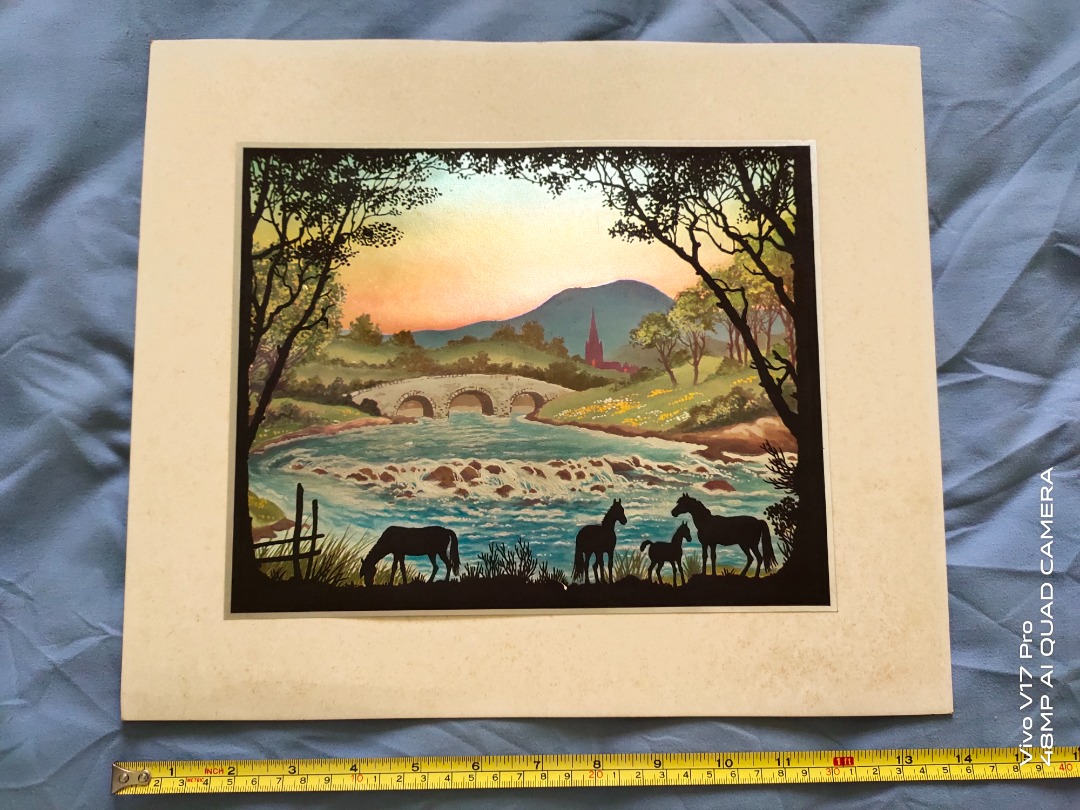 Vtg Reflective Art Prints, Furniture & Home Living, Home Decor, Frames ...