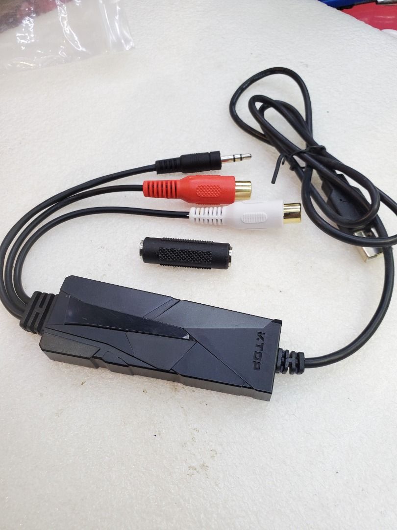 VTOP AV202-B USB2.0 Audio Capture / Grabber Card Device, Audio, Other Audio Equipment on Carousell