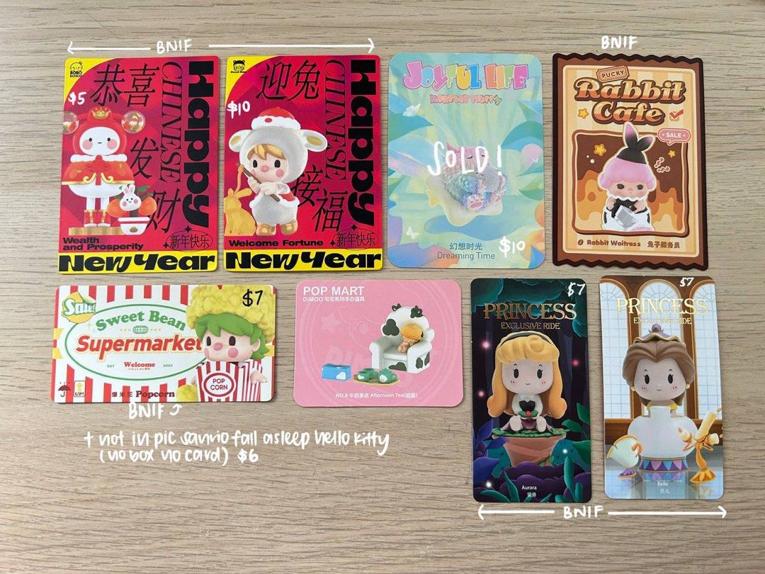 wts popmart dimoo sanrio fall asleep princess exclusive ride cny pucky ...