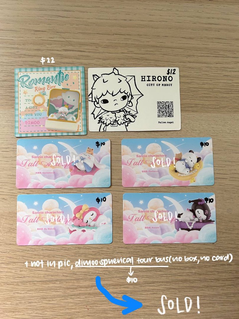 wts popmart dimoo sanrio fall asleep princess exclusive ride cny pucky ...