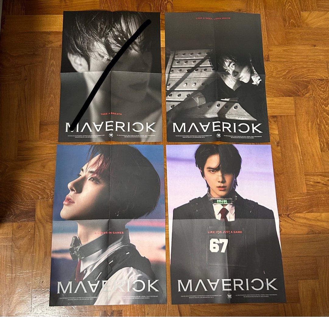 (wts/lfb) the boyz maverick posters | tbz juyeon sunwoo younghoon q ...