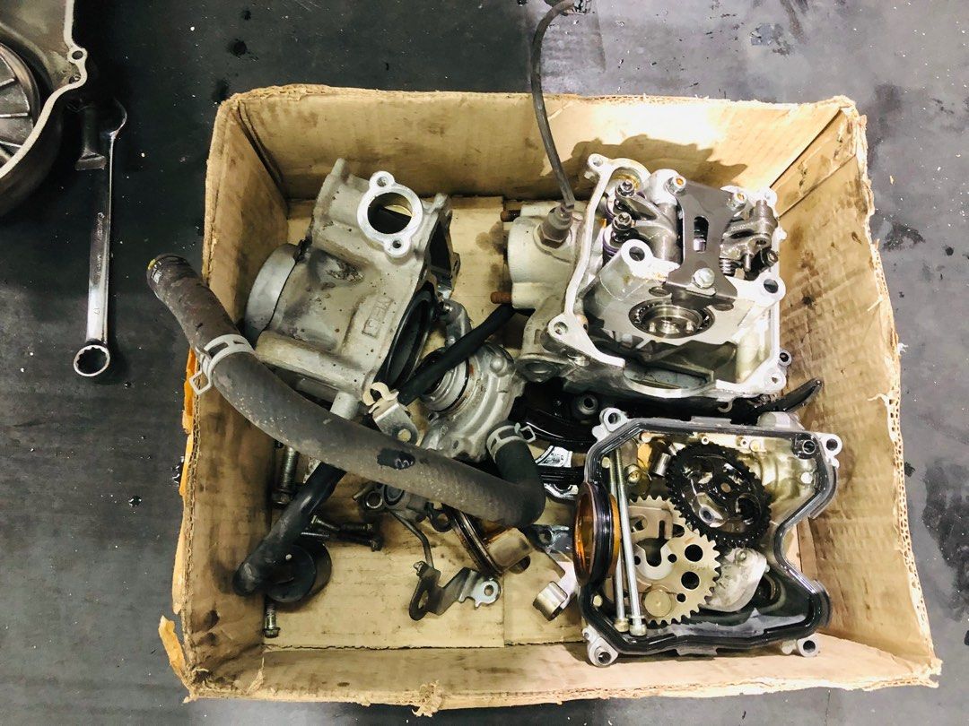 Yamaha Aerox V1 / V2 Top Overhaul / Full Overhaul, Motorcycles ...