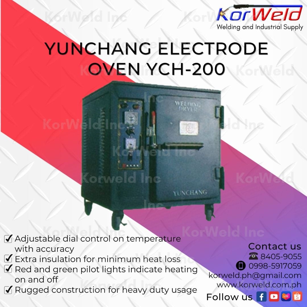 Yunchang ELectrode Oven YCH-200, Commercial & Industrial, Construction ...