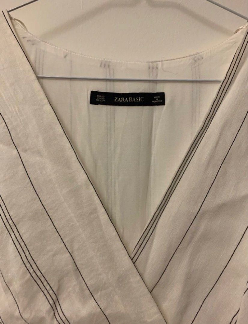 ZARA linen dress , Women's Fashion, Dresses & Sets, Dresses on Carousell