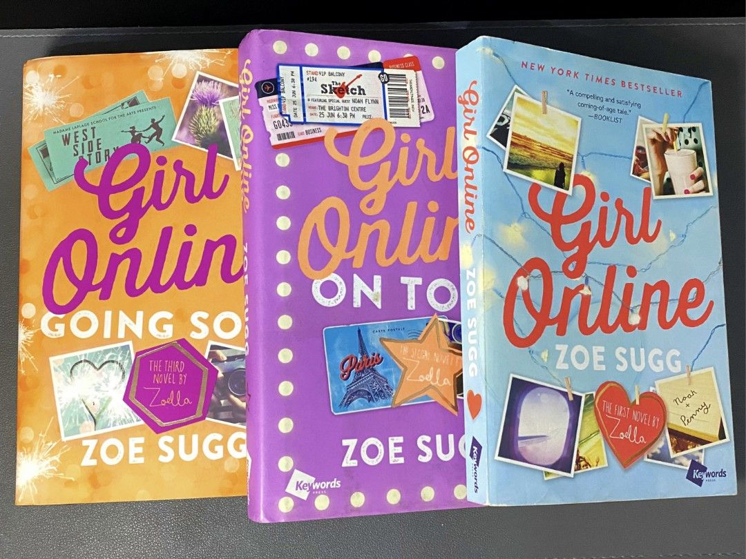 Zoe Sugg Girl Online Book Series on Carousell