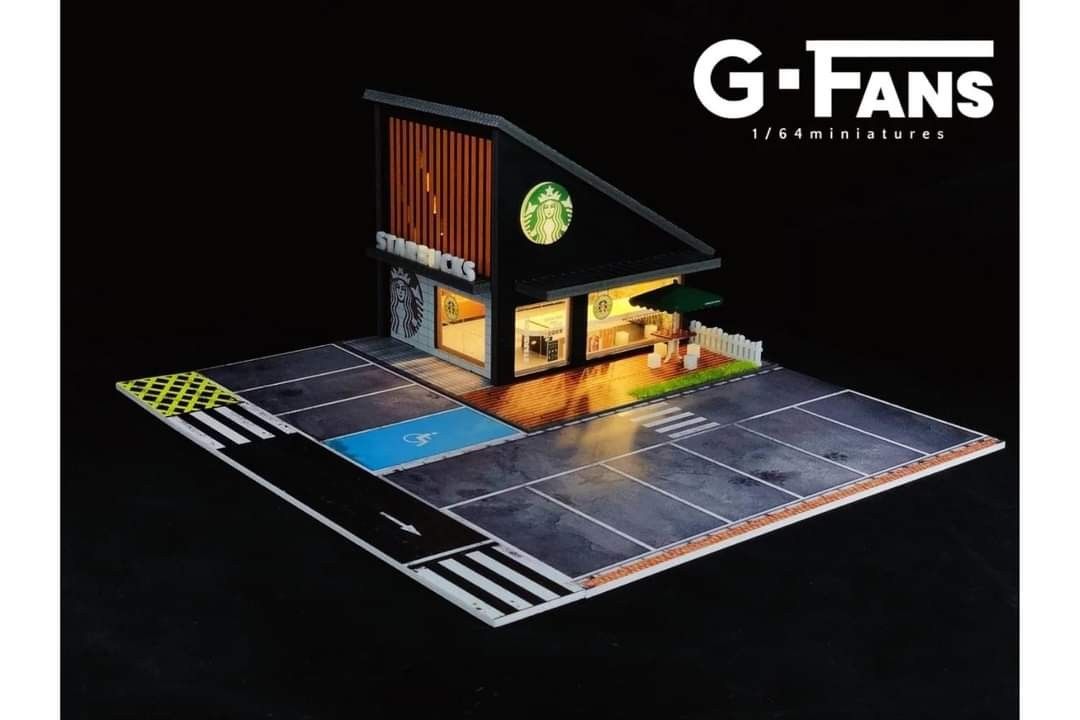 1/64 Lamborghini / Porsche / Apple Showroom / KFC / McDonald's ...