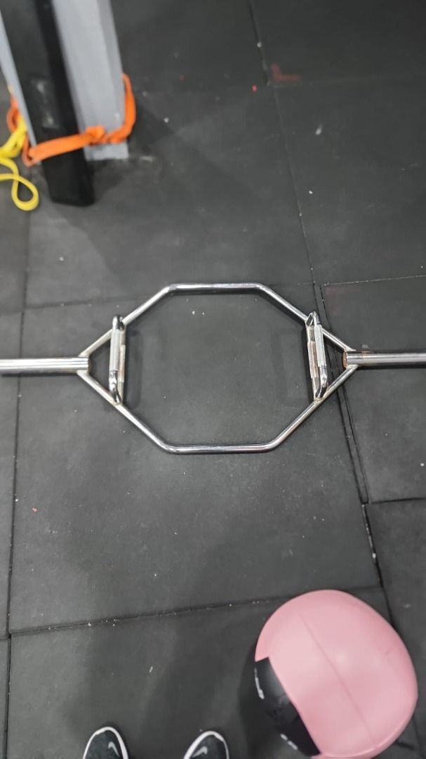 25kg Trap Bar, Sports Equipment, Exercise & Fitness, Toning ...