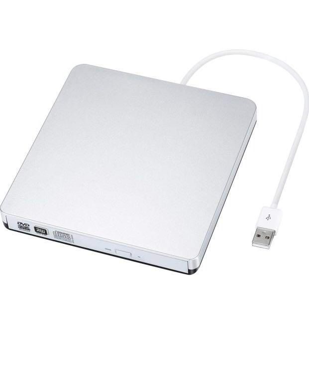 2601) Patuoxun External CD DVD Drive, Portable USB DVD CD RW Writer ...