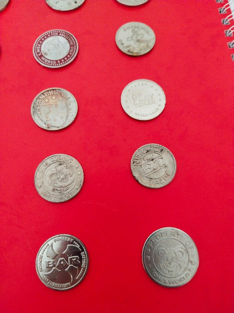 30 Pinoy Gaming TOKENS/Assorted/30 pcs., Hobbies & Toys, Memorabilia ...