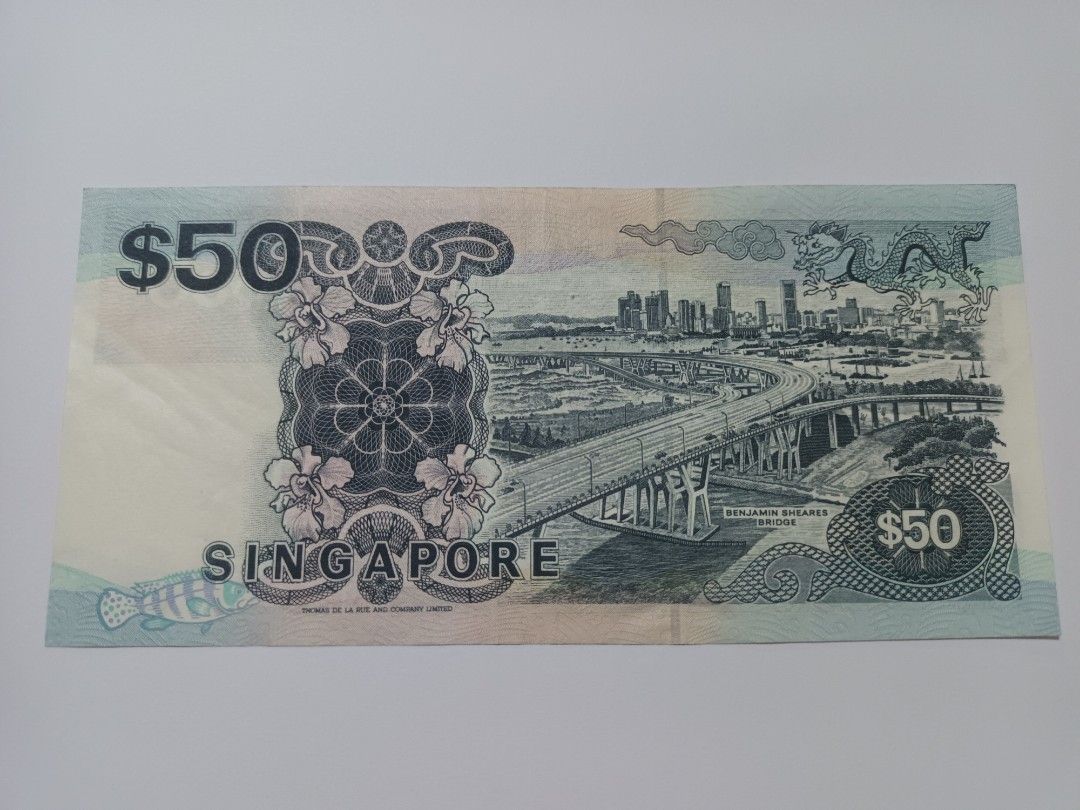$50 Ship series Singapore dollar note, Hobbies & Toys, Memorabilia & Collectibles, Currency on ...