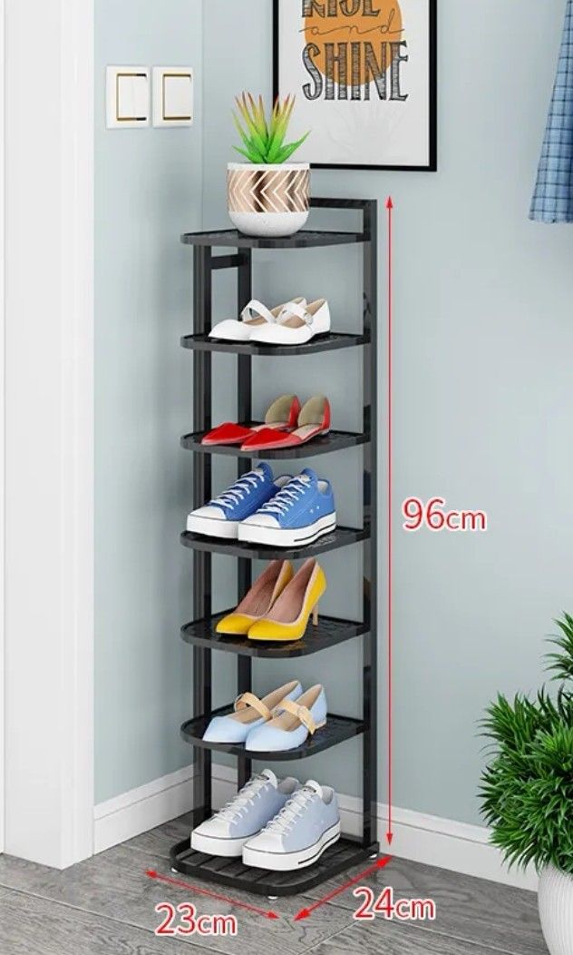 7-layer 7-tier shoe rack, Furniture & Home Living, Furniture, Shelves ...