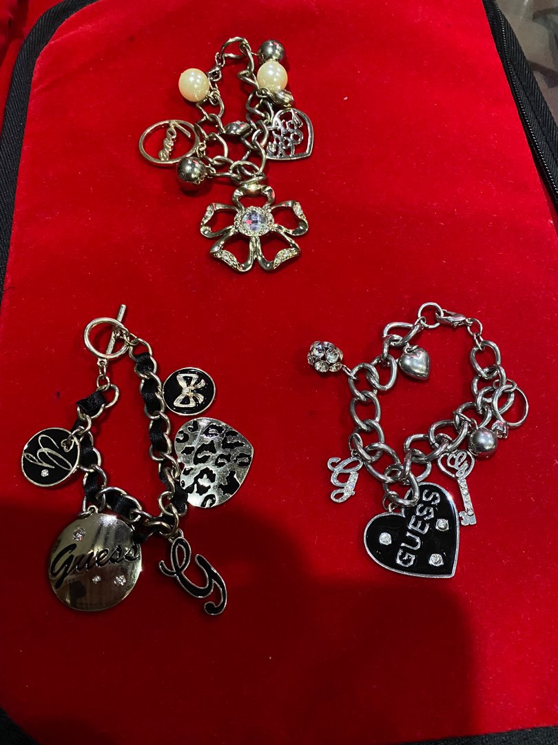 Guess Charm bracelet, Women's Fashion, Jewelry & Organizers, Bracelets on Carousell