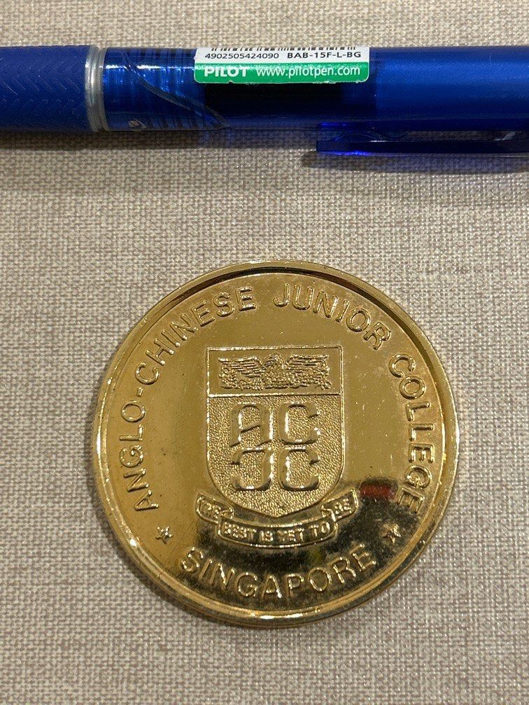 ACJC school medallion, Hobbies & Toys, Memorabilia & Collectibles ...