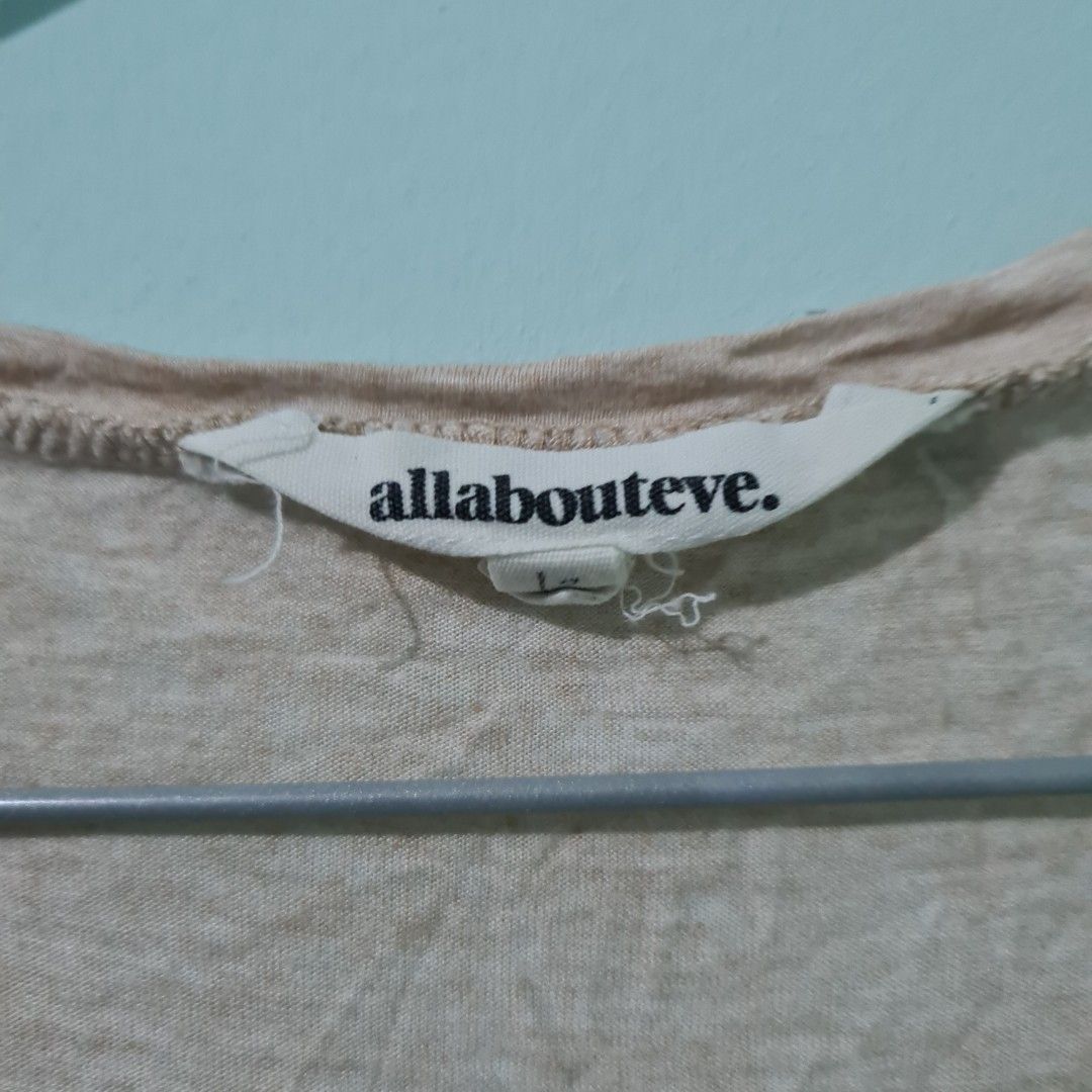 Allabouteve Pink Low Cut Neck Top - Peach skintone ash loose flowy ...