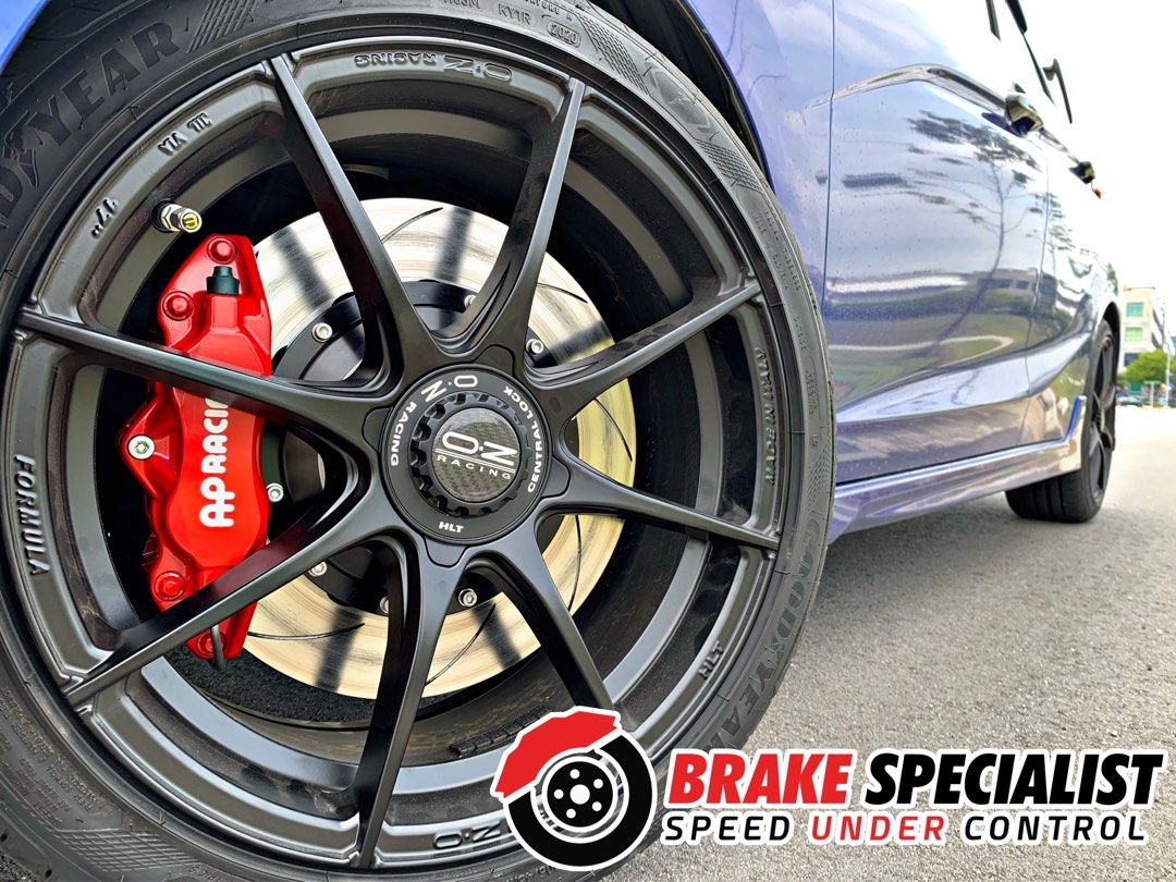 AP Racing CP9200 4 pot bbk for Honda Jazz GK3 GK5, Car Accessories ...