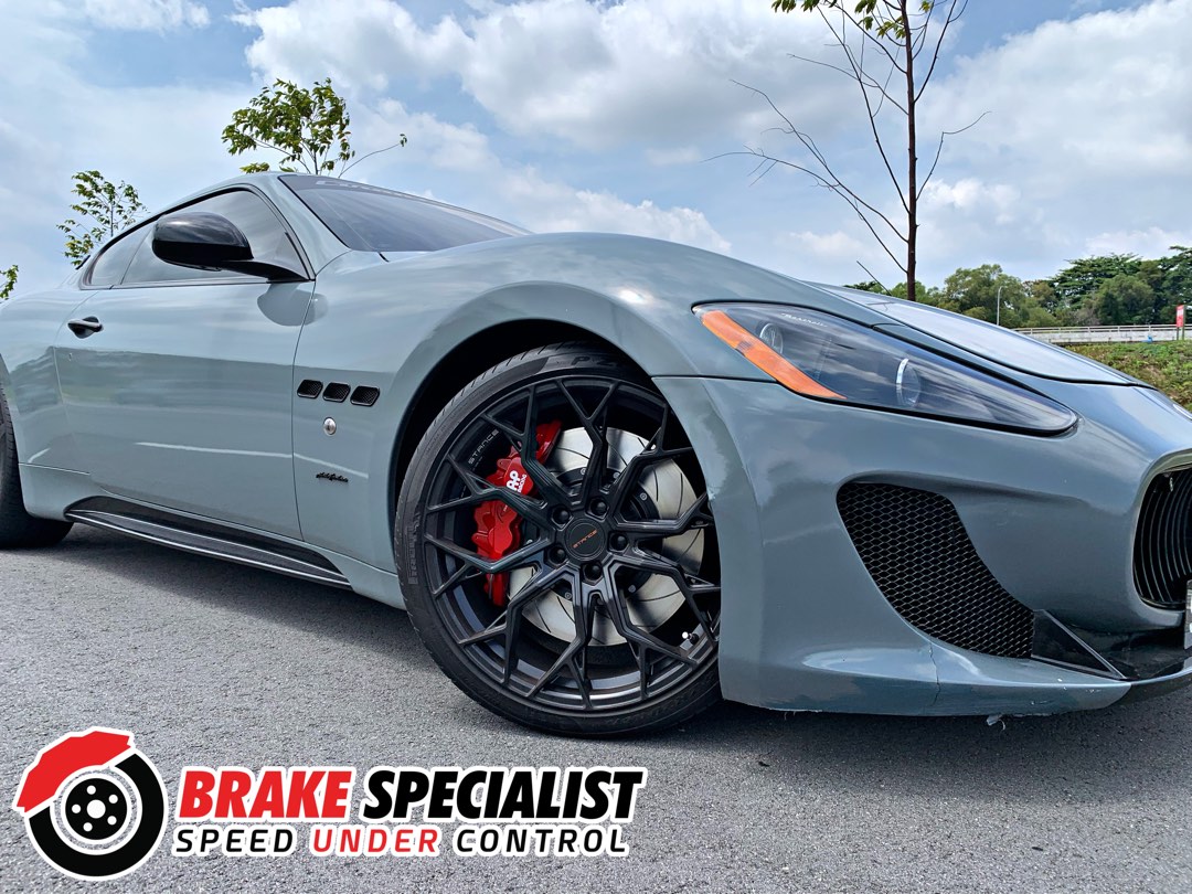 AP Racing Radi-CAL 6 pot bbk for Maserati GranTurismo Quattroporte 4.2 ...