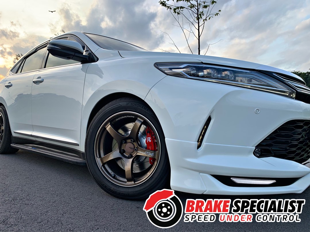 AP Racing Radi-CAL II 4 pot bbk for Toyota Harrier, Car Accessories ...