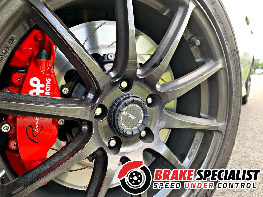 AP Racing Radi-CAL II 4 pot bbk for Honda Civic FC1 FC2, Car ...