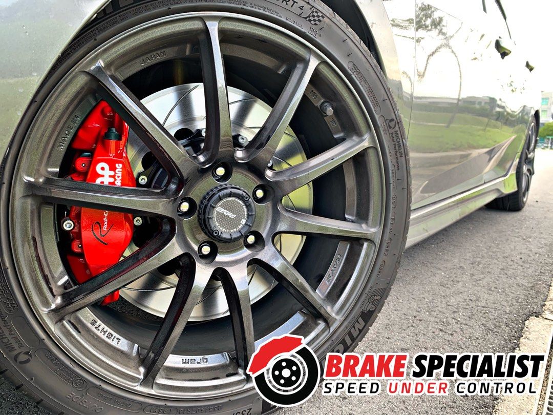 AP Racing Radi-CAL II 4 pot bbk for Honda Civic FC1 FC2, Car ...