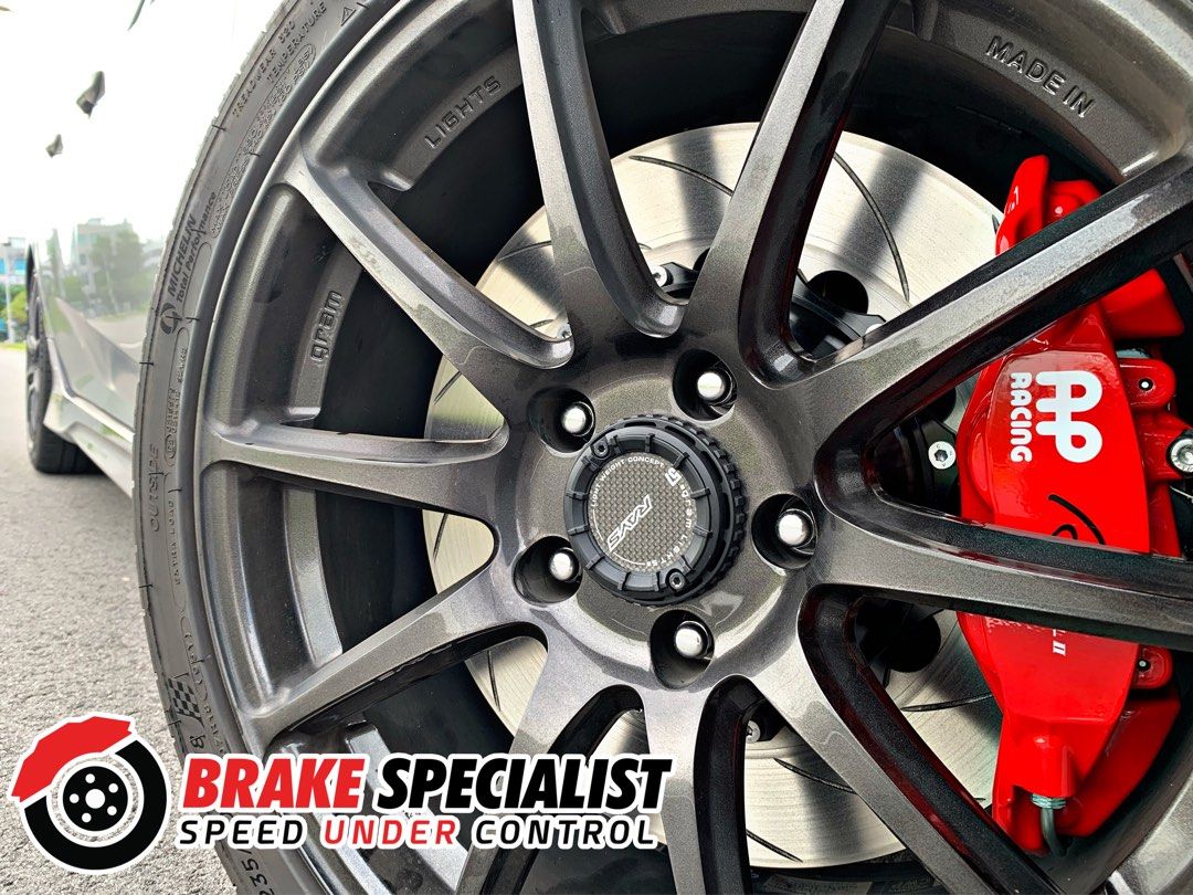 AP Racing Radi-CAL II 4 pot bbk for Honda Civic FC1 FC2, Car ...