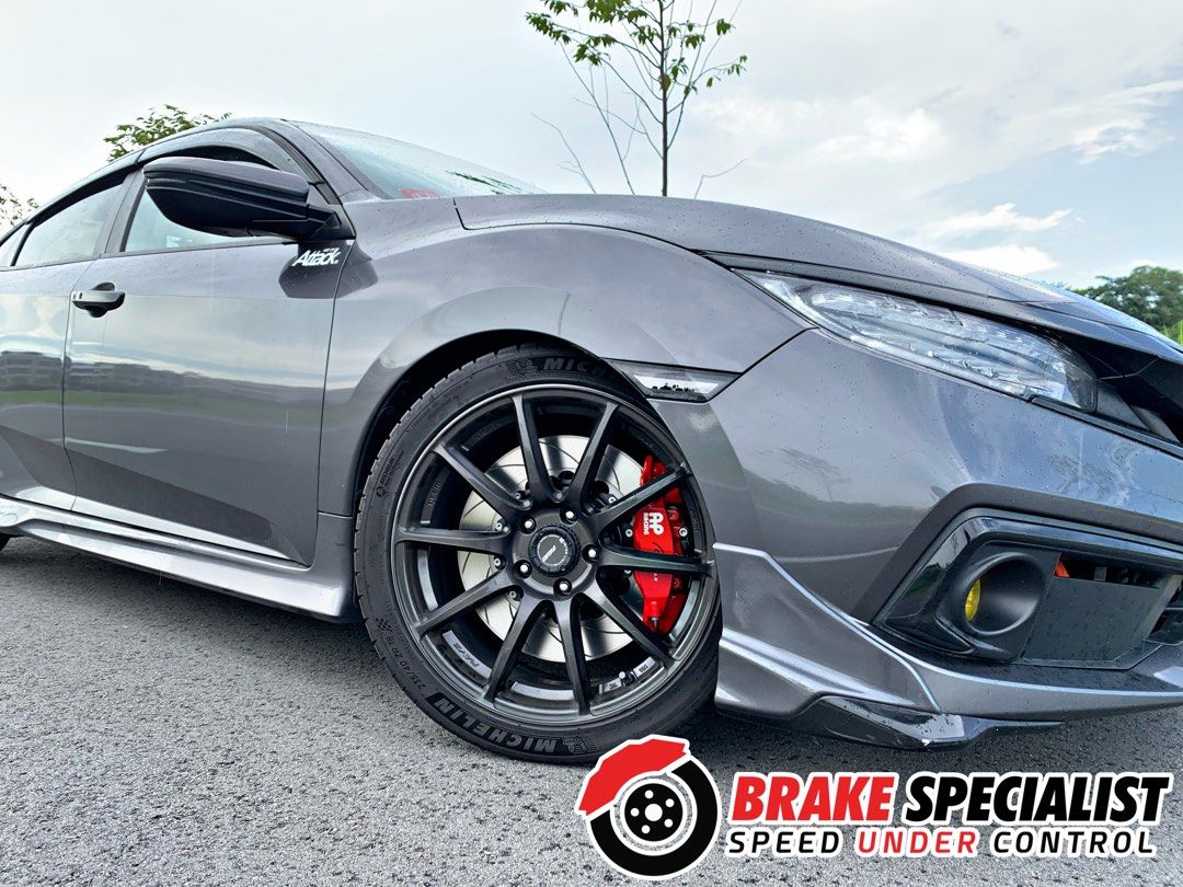 AP Racing Radi-CAL II 4 pot bbk for Honda Civic FC1 FC2, Car ...