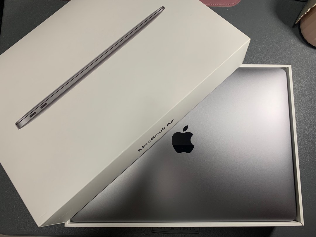 Apple Macbook Air M1 256GB/8GB 8CPU/7GPU 5 Battery Cycle count, Computers & Tech, Laptops ...