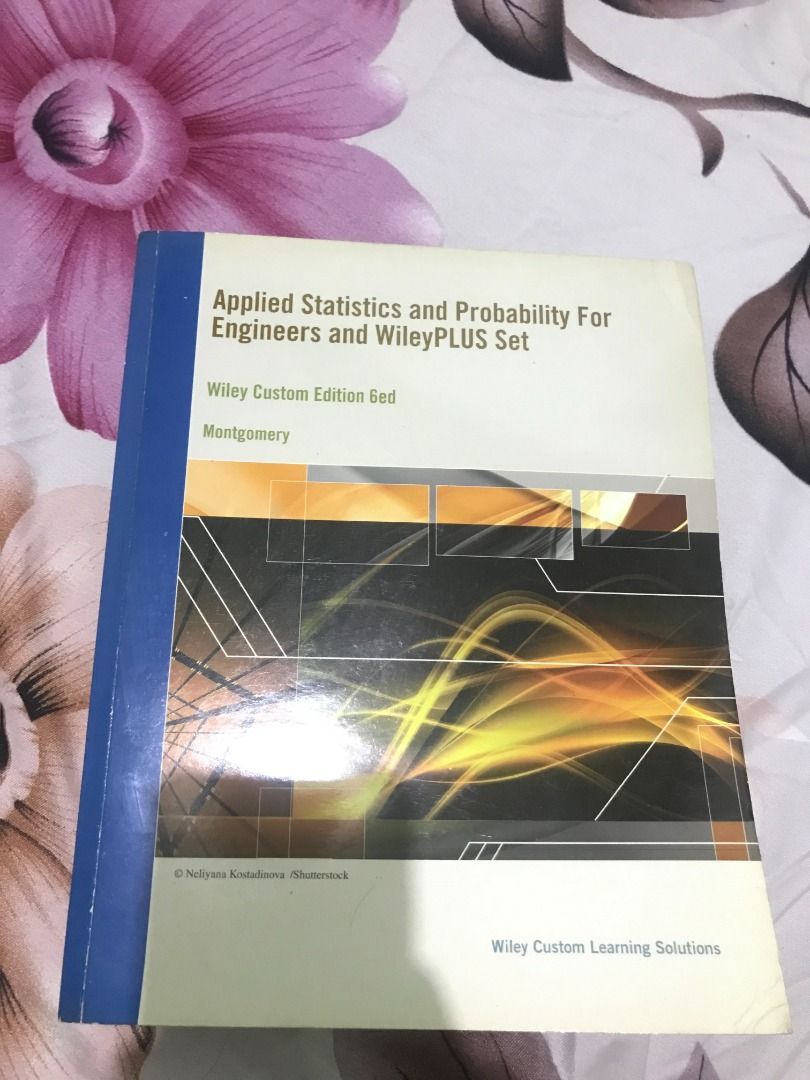 Applied Statistics and Probability For Engineers (WileyPLUS) by Montgomery, Hobbies & Toys ...