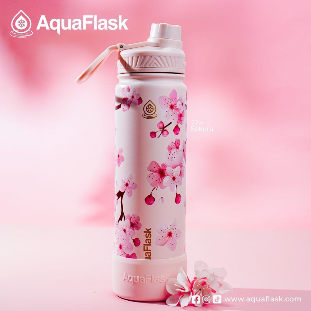 AquaFlask Sakura Special Edition 22oz, Furniture & Home Living ...