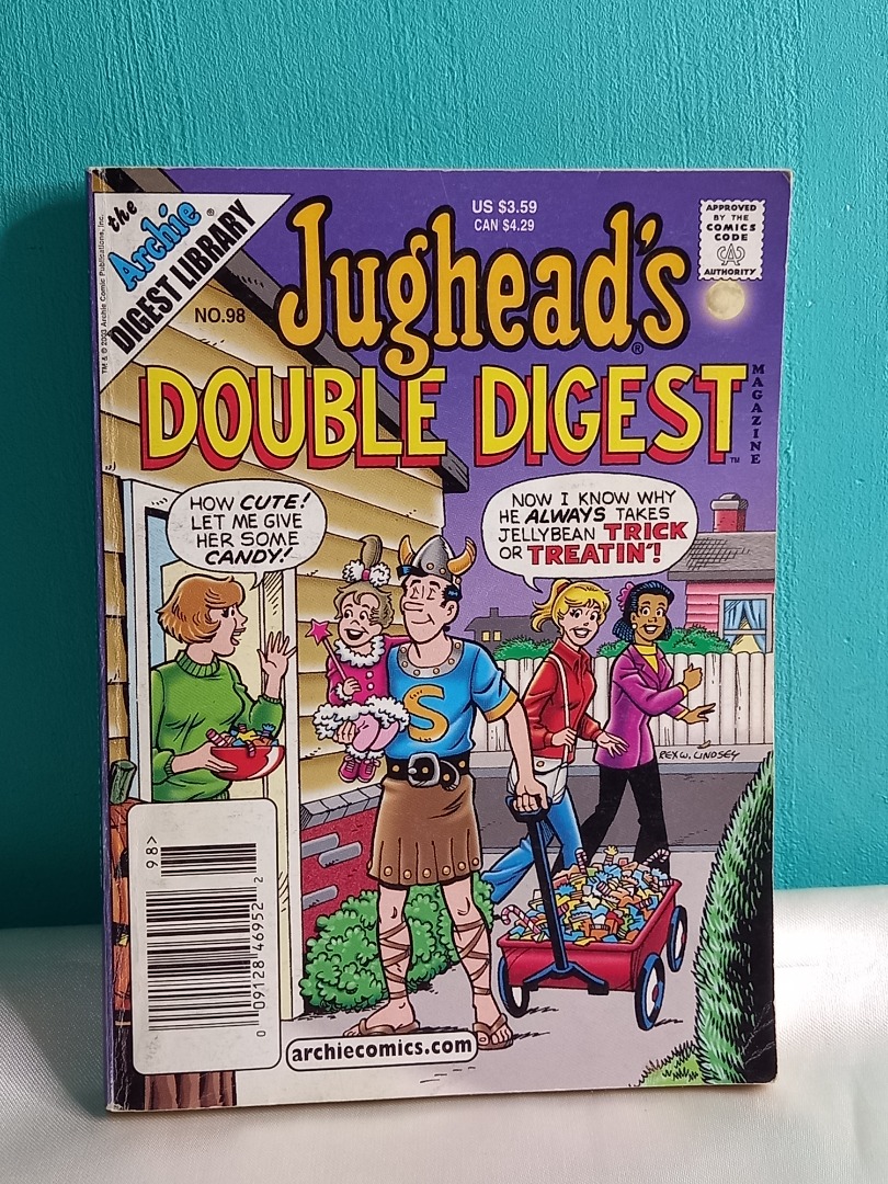 Archie Comic Book Jughead's Double Digest #98 December 2003, Hobbies ...
