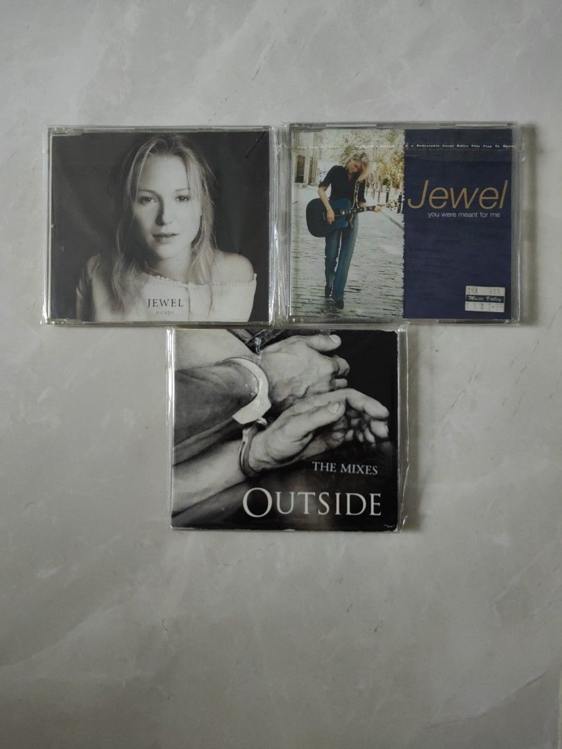 Assorted cd single jewel George Michael sheryl crow bon Jovi greed 3t ...