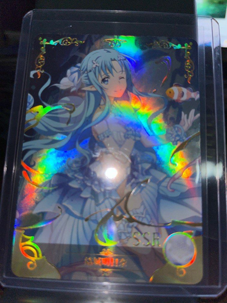 Asuna sword art online water fairy goddess story SSR, Hobbies & Toys ...