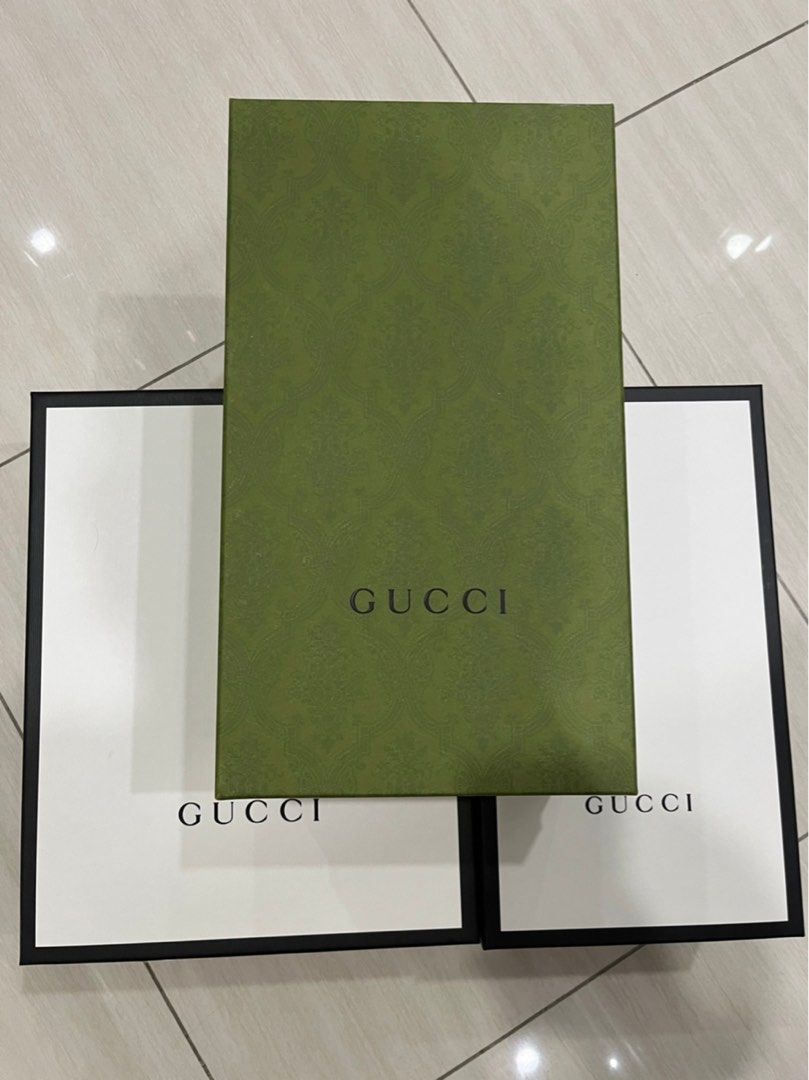 Authentic Gucci box, Luxury, Accessories on Carousell