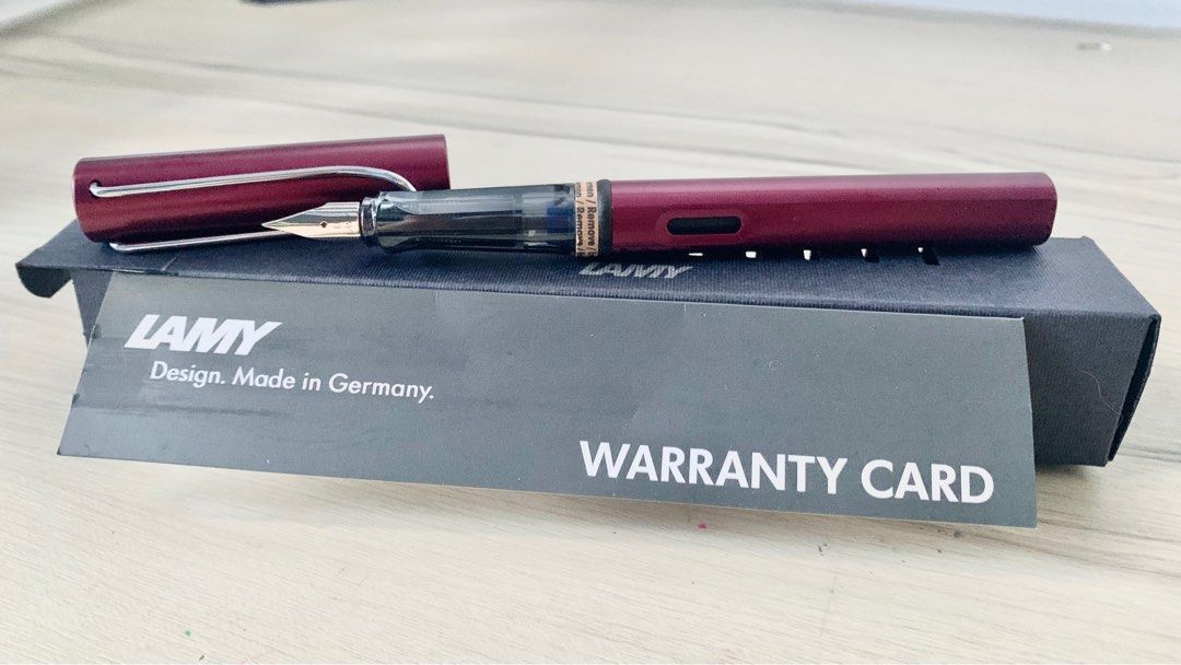 Authentic LAMY A1-star Fountain Pen, Luxury, Accessories on Carousell