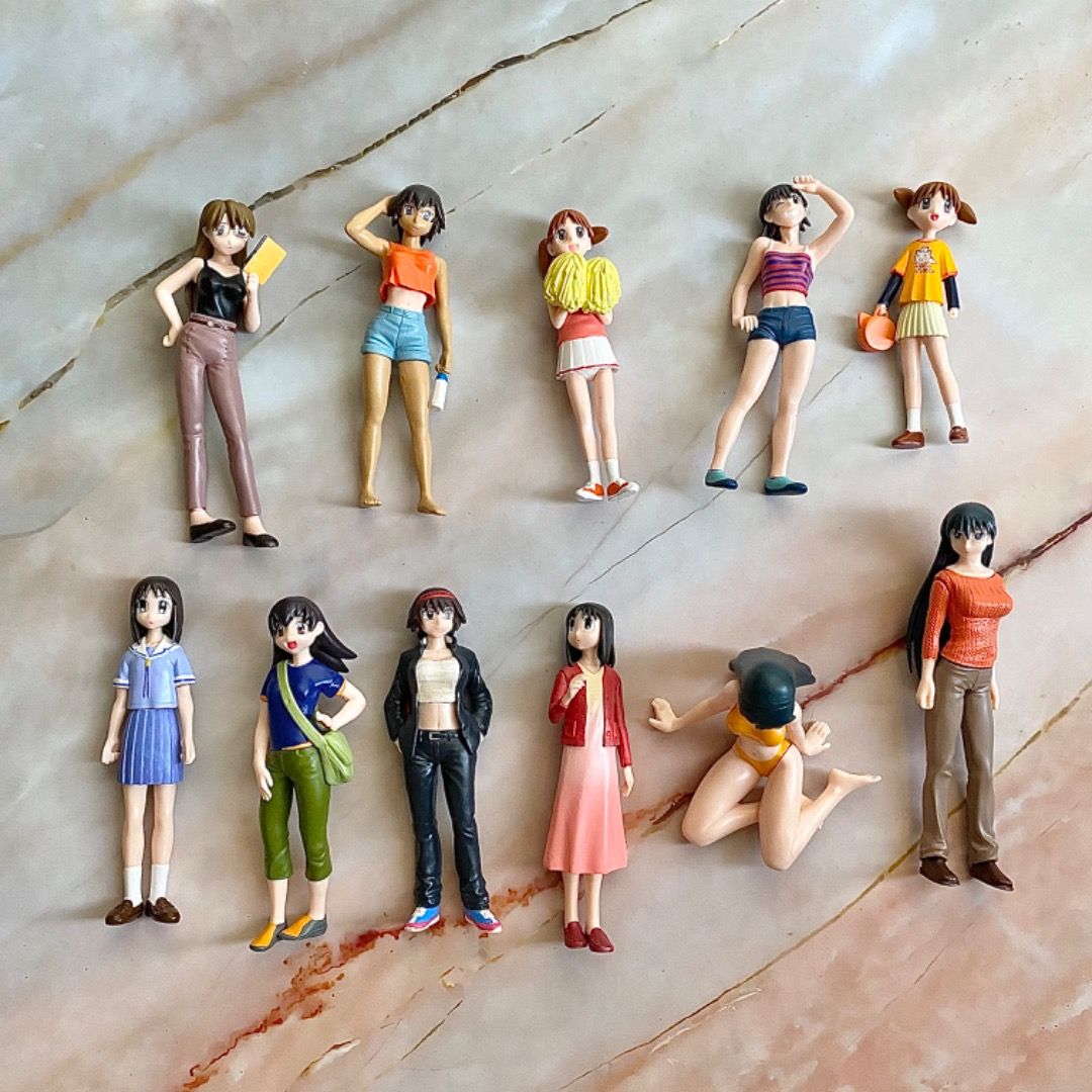 Azumanga Daioh Vintage Figures Set Anime, Hobbies & Toys, Memorabilia ...