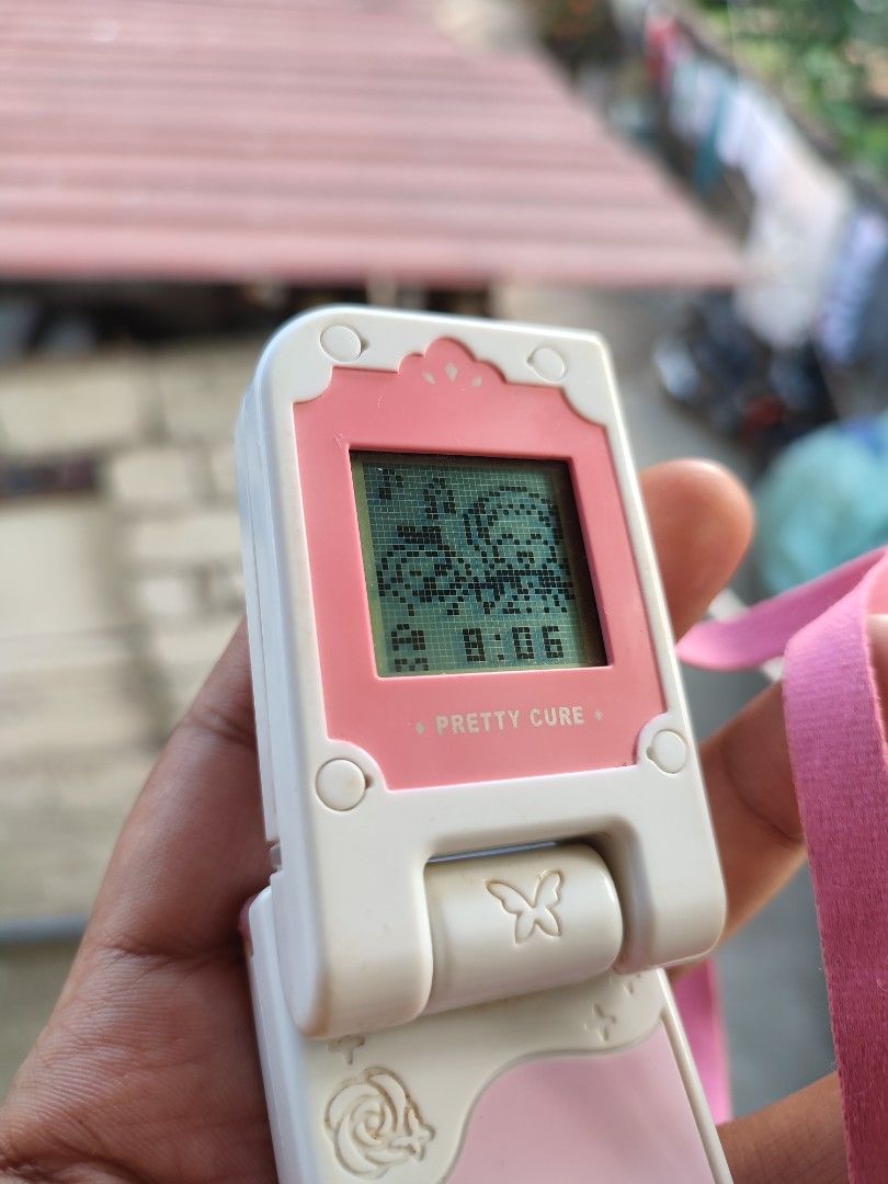Bandai Pretty Cure Peach Berry Pine Henshin Phone virtual pet Japanese ...