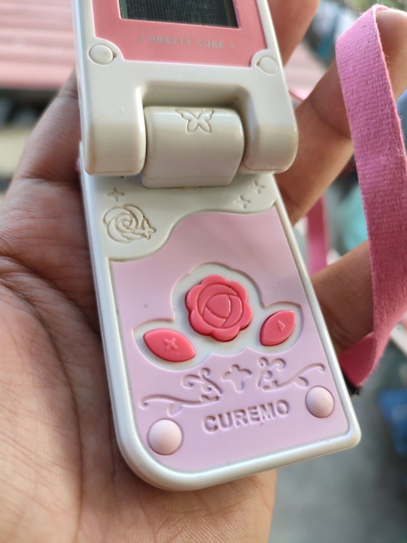 Bandai Pretty Cure Peach Berry Pine Henshin Phone virtual pet Japanese ...