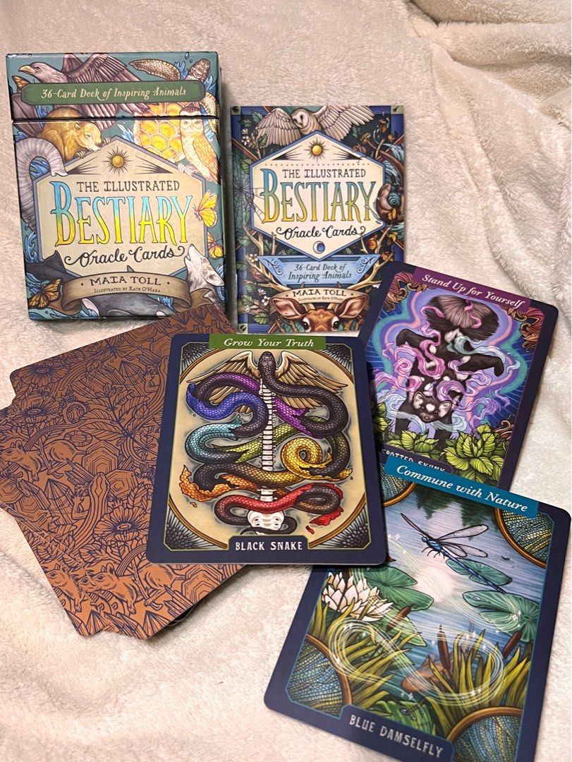 Bestiary Oracle Cards | Tarot/Oracle Decks for Sale on Carousell